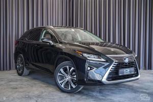 Melns Lexus RX 450h 2018 Marijampole, ar dzinēja tilpumu 3.50 L un nobraukumu 79 tūkst. km par 35950 €, foto  vietnē AUTOMOTO.COM.LV