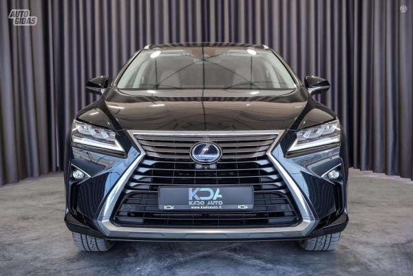 Black Lexus RX 450h 2018 in Marijampole, with an engine capacity of 3.50 L and mileage of 79 thousand km for 35950 €, photo 3 on AUTOMOTO.COM.LV