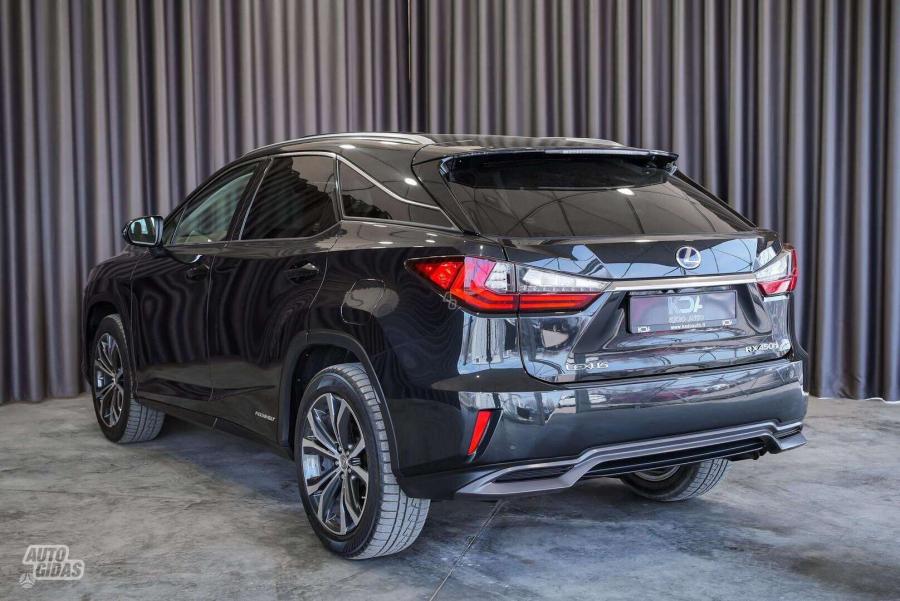 Melns Lexus RX 450h 2018 Marijampole, ar dzinēja tilpumu 3.50 L un nobraukumu 79 tūkst. km par 35950 €, foto 9 vietnē AUTOMOTO.COM.LV