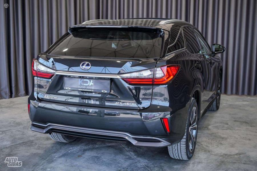 Melns Lexus RX 450h 2018 Marijampole, ar dzinēja tilpumu 3.50 L un nobraukumu 79 tūkst. km par 35950 €, foto 12 vietnē AUTOMOTO.COM.LV