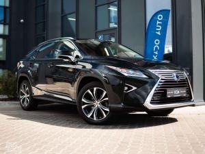Black Lexus RX 450h 2018 in Marijampole, with an engine capacity of 3.50 L and mileage of 80 thousand km for 34950 €, photo  on AUTOMOTO.COM.LV