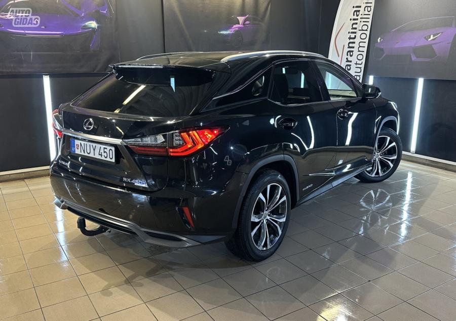 Черный Лексус RX 450h 2018 в Авиженяй, объемом двигателя 3.50 л и пробегом 186 тыс. км за 27750 €, фото 3 на AUTOMOTO.COM.LV