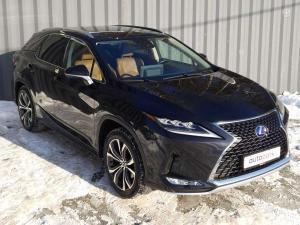 Black Lexus RX 450h 2020 in Vilnius, with an engine capacity of 3.46 L and mileage of 107 thousand km for 37900 €, photo 2 on AUTOMOTO.COM.LV