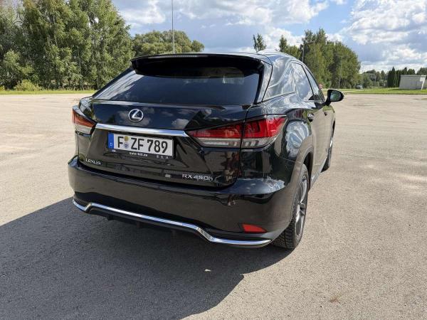 Melns Lexus RX 450h 2020 Viļņa, ar dzinēja tilpumu 3.50 L un nobraukumu 91 tūkst. km par 39930 €, foto 8 vietnē AUTOMOTO.COM.LV