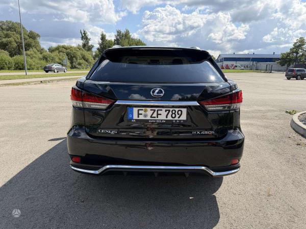 Melns Lexus RX 450h 2020 Viļņa, ar dzinēja tilpumu 3.50 L un nobraukumu 91 tūkst. km par 39930 €, foto 9 vietnē AUTOMOTO.COM.LV