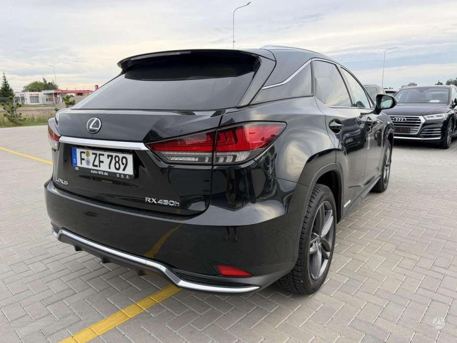 Черный Лексус RX 450h 2020 в Вильнюс, объемом двигателя 3.50 л и пробегом 91 тыс. км за 39930 €, фото 10 на AUTOMOTO.COM.LV