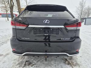Black Lexus RX 450h 2021 in Siauliai, with an engine capacity of 3.46 L and mileage of 175 thousand km for 41500 €, photo 6 on AUTOMOTO.COM.LV