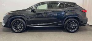 Melns Lexus RX 450h 2021 Viļņa, ar dzinēja tilpumu 3.46 L un nobraukumu 102 tūkst. km par 41500 €, foto 3 vietnē AUTOMOTO.COM.LV