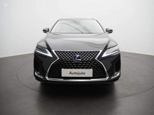 Black Lexus RX 450h 2022 in Vilnius, with an engine capacity of 3.46 L and mileage of 49 thousand km for 52500 €, photo 2 on AUTOMOTO.COM.LV