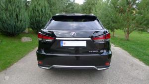 Black Lexus RX 450h 2022 in Vilnius, with an engine capacity of 3.46 L and mileage of 65 thousand km for 44700 €, photo 5 on AUTOMOTO.COM.LV