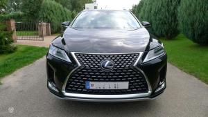 Black Lexus RX 450h 2022 in Vilnius, with an engine capacity of 3.46 L and mileage of 65 thousand km for 44700 €, photo 7 on AUTOMOTO.COM.LV
