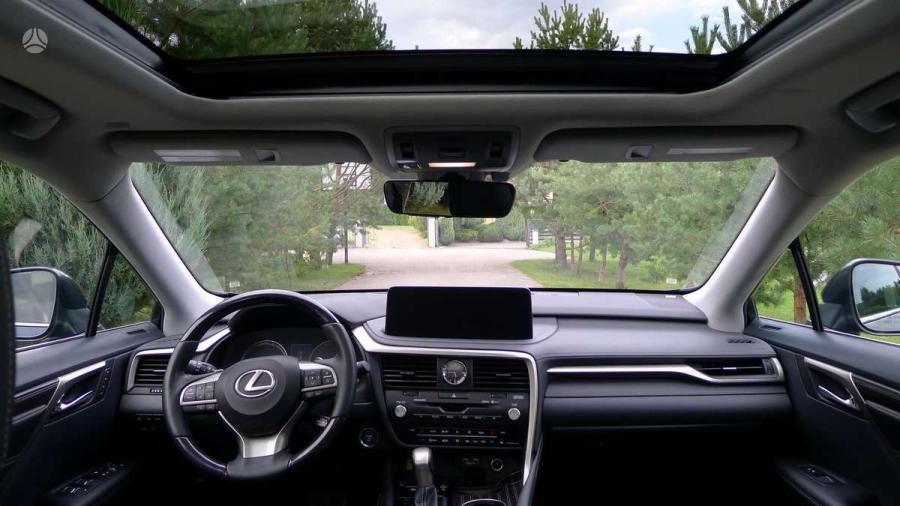 Black Lexus RX 450h 2022 in Vilnius, with an engine capacity of 3.46 L and mileage of 65 thousand km for 44700 €, photo 12 on AUTOMOTO.COM.LV