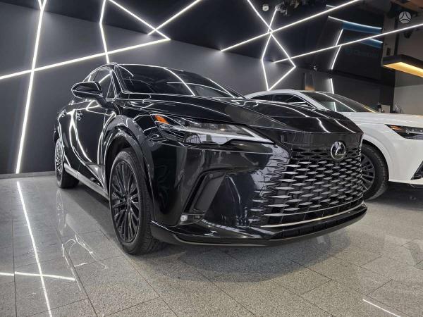 Melns Lexus RX 450h 2024 Šauļi, ar dzinēja tilpumu 2.49 L un nobraukumu 33 tūkst. km par 63950 €, foto 1 vietnē AUTOMOTO.COM.LV