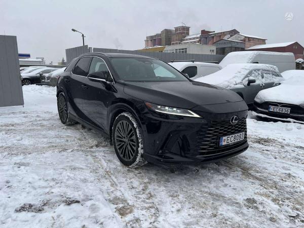 Melns Lexus RX 450h 2025 Kauņa, ar dzinēja tilpumu 2.49 L un nobraukumu 17 tūkst. km par 48900 €, foto 1 vietnē AUTOMOTO.COM.LV
