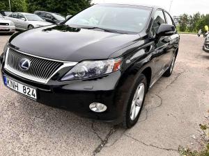 Melns Lexus RX 450h 2010 Viļņa, ar dzinēja tilpumu 3.50 L un nobraukumu 298 tūkst. km par 10500 €, foto 1 vietnē AUTOMOTO.COM.LV