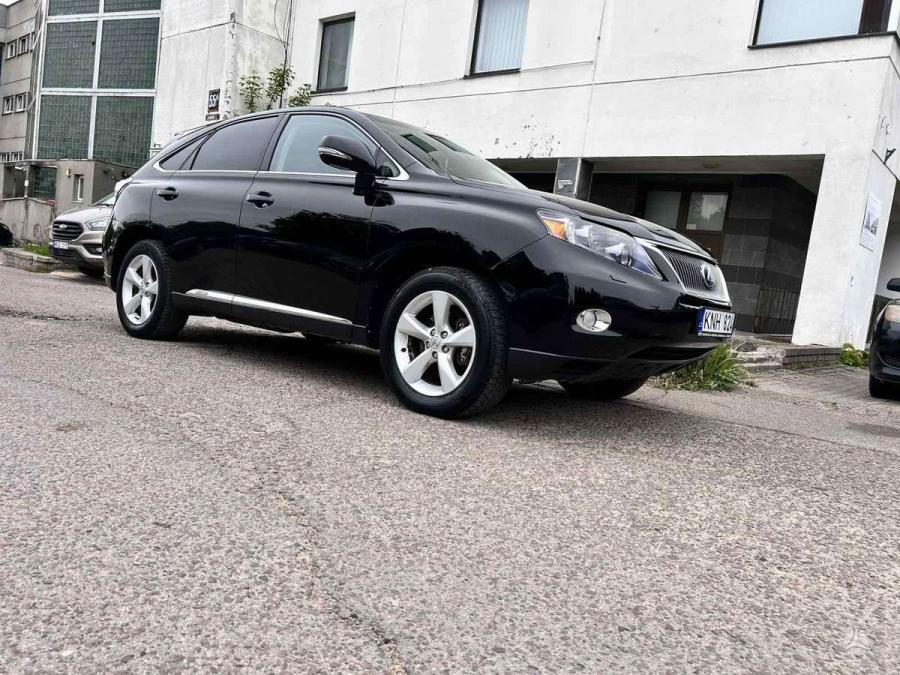 Melns Lexus RX 450h 2010 Viļņa, ar dzinēja tilpumu 3.50 L un nobraukumu 298 tūkst. km par 10500 €, foto 5 vietnē AUTOMOTO.COM.LV