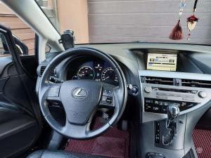Melns Lexus RX 450h 2010 Viļņa, ar dzinēja tilpumu 3.50 L un nobraukumu 298 tūkst. km par 10500 €, foto 10 vietnē AUTOMOTO.COM.LV