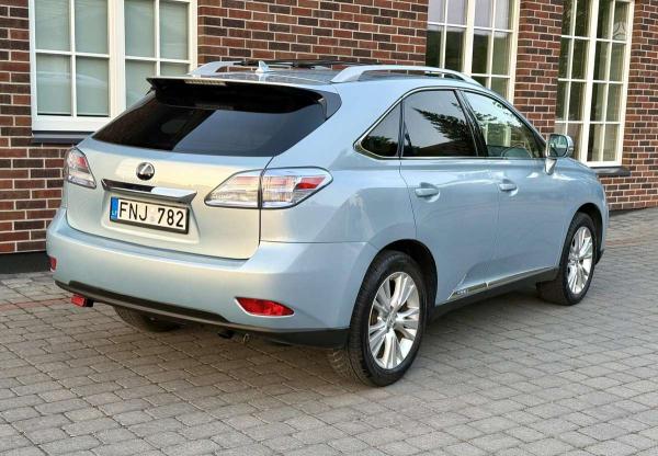 Zils Lexus RX 450h 2010 Viļņa, ar dzinēja tilpumu 3.46 L un nobraukumu 114 tūkst. km par 11299 €, foto 6 vietnē AUTOMOTO.COM.LV