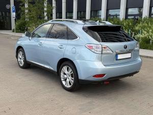 Blue Lexus RX 450h 2010 in Vilnius, with an engine capacity of 3.50 L and mileage of 114 thousand km for 10859 €, photo 4 on AUTOMOTO.COM.LV