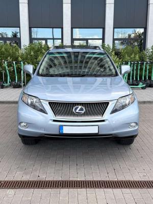 Blue Lexus RX 450h 2010 in Vilnius, with an engine capacity of 3.50 L and mileage of 114 thousand km for 10859 €, photo 5 on AUTOMOTO.COM.LV