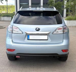 Blue Lexus RX 450h 2010 in Vilnius, with an engine capacity of 3.50 L and mileage of 114 thousand km for 10859 €, photo 7 on AUTOMOTO.COM.LV