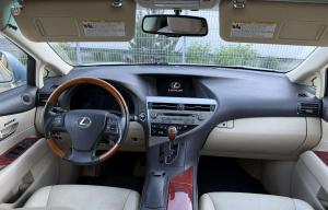 Blue Lexus RX 450h 2010 in Vilnius, with an engine capacity of 3.50 L and mileage of 114 thousand km for 10859 €, photo 8 on AUTOMOTO.COM.LV