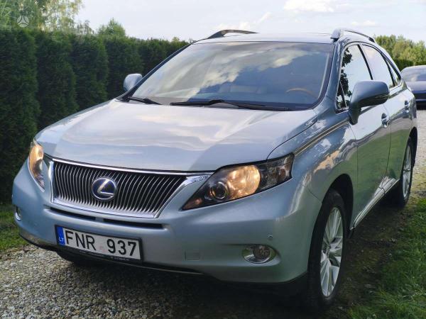Zils Lexus RX 450h 2010 Kauņa, ar dzinēja tilpumu 3.46 L un nobraukumu 312 tūkst. km par 7200 €, foto 7 vietnē AUTOMOTO.COM.LV