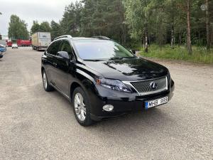 Zils Lexus RX 450h 2010 Viļņa, ar dzinēja tilpumu 3.50 L un nobraukumu 291 tūkst. km par 9450 €, foto  vietnē AUTOMOTO.COM.LV