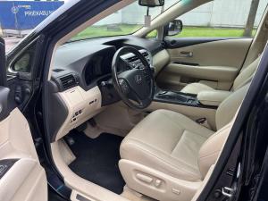 Blue Lexus RX 450h 2010 in Vilnius, with an engine capacity of 3.50 L and mileage of 291 thousand km for 9450 €, photo 16 on AUTOMOTO.COM.LV