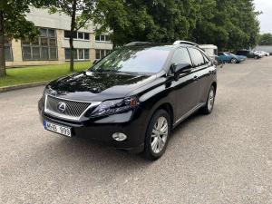 Blue Lexus RX 450h 2010 in Vilnius, with an engine capacity of 3.50 L and mileage of 291 thousand km for 9450 €, photo 3 on AUTOMOTO.COM.LV