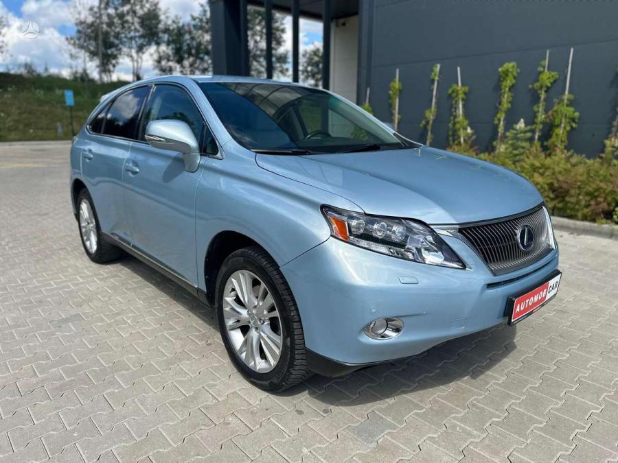 Zils Lexus RX 450h 2010 Viļņa, ar dzinēja tilpumu 3.46 L un nobraukumu 176 tūkst. km par 13800 €, foto 12 vietnē AUTOMOTO.COM.LV