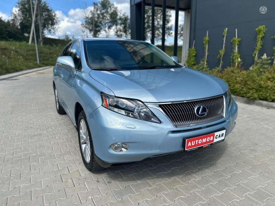 Zils Lexus RX 450h 2010 Viļņa, ar dzinēja tilpumu 3.46 L un nobraukumu 176 tūkst. km par 13800 €, foto 13 vietnē AUTOMOTO.COM.LV