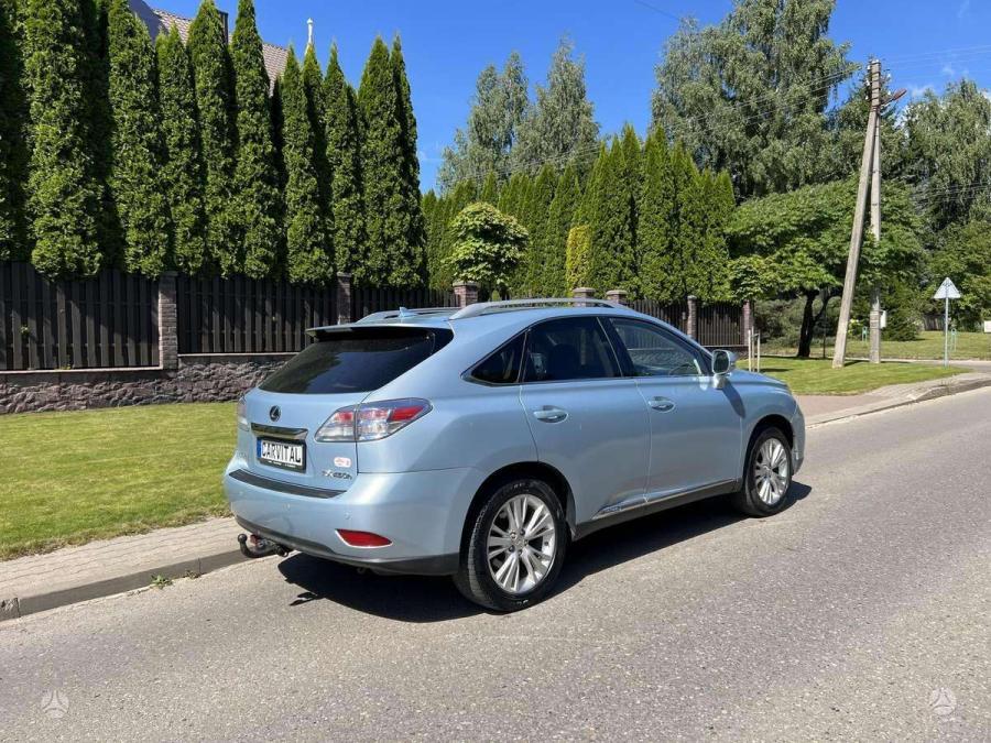 Zils Lexus RX 450h 2010 Viļņa, ar dzinēja tilpumu 0.00 L un nobraukumu 312 tūkst. km par 8499 €, foto 7 vietnē AUTOMOTO.COM.LV