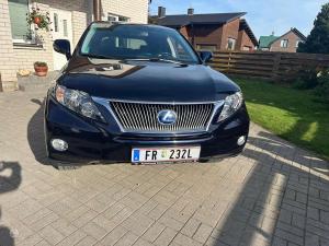Blue Lexus RX 450h 2010 in Kaunas, with an engine capacity of 3.46 L and mileage of 228 thousand km for 11300 €, photo 4 on AUTOMOTO.COM.LV