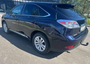 Blue Lexus RX 450h 2010 in Kaunas, with an engine capacity of 3.46 L and mileage of 228 thousand km for 11300 €, photo 15 on AUTOMOTO.COM.LV