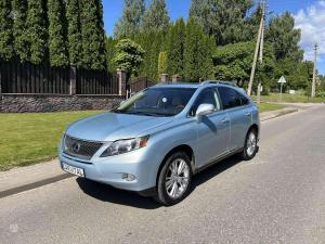 Blue Lexus RX 450h 2010 in Vilnius, with an engine capacity of 3.30 L and mileage of 312 thousand km for 8500 €, photo  on AUTOMOTO.COM.LV