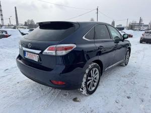 Blue Lexus RX 450h 2013 in Panevezys, with an engine capacity of 3.50 L and mileage of 203 thousand km for 14700 €, photo 7 on AUTOMOTO.COM.LV