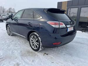 Blue Lexus RX 450h 2013 in Panevezys, with an engine capacity of 3.50 L and mileage of 203 thousand km for 14700 €, photo 9 on AUTOMOTO.COM.LV