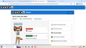 Синий Лексус RX 450h 2013 в Клайпеда, объемом двигателя 3.46 л и пробегом 249 тыс. км за 12000 €, фото 31 на AUTOMOTO.COM.LV