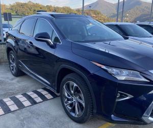 Blue Lexus RX 450h 2016 in Vilnius, with an engine capacity of 3.46 L and mileage of 89 thousand km for 30995 €, photo  on AUTOMOTO.COM.LV
