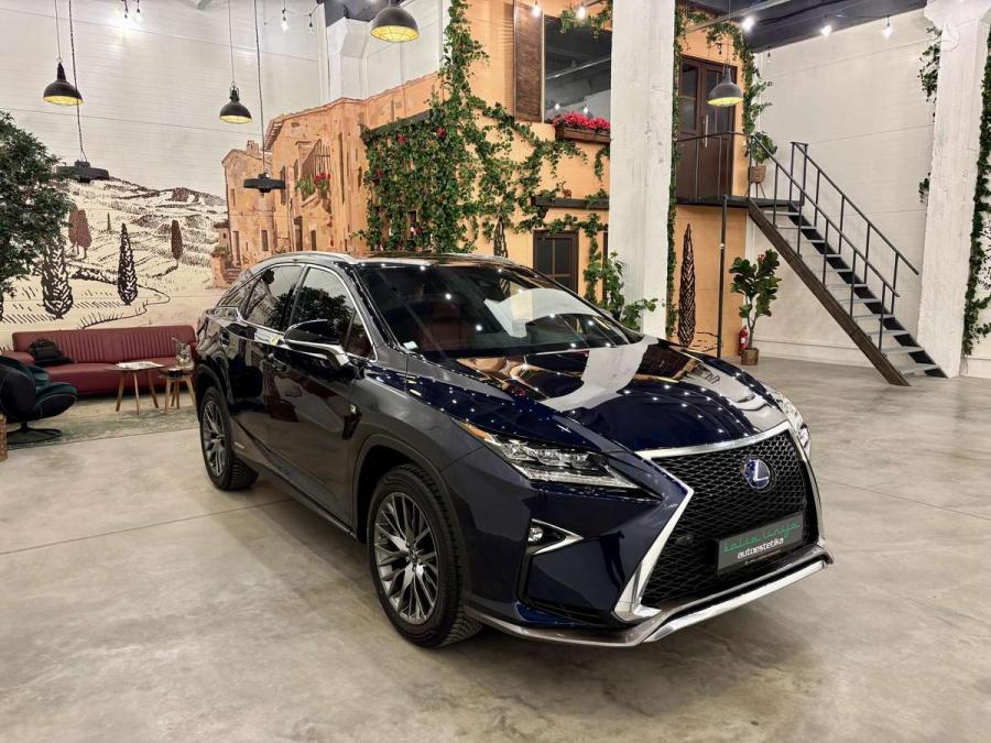 Zils Lexus RX 450h 2016 Panevēža, ar dzinēja tilpumu 3.46 L un nobraukumu 147 tūkst. km par 30800 €, foto 3 vietnē AUTOMOTO.COM.LV
