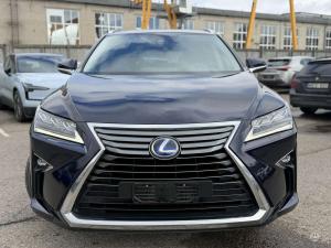 Blue Lexus RX 450h 2016 in Vilnius, with an engine capacity of 3.46 L and mileage of 175 thousand km for 26400 €, photo 5 on AUTOMOTO.COM.LV