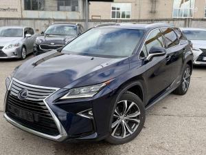 Blue Lexus RX 450h 2016 in Vilnius, with an engine capacity of 3.46 L and mileage of 175 thousand km for 26400 €, photo 8 on AUTOMOTO.COM.LV