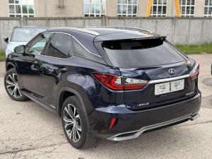 Blue Lexus RX 450h 2016 in Vilnius, with an engine capacity of 3.46 L and mileage of 175 thousand km for 26400 €, photo 15 on AUTOMOTO.COM.LV