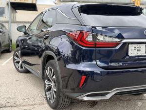 Blue Lexus RX 450h 2016 in Vilnius, with an engine capacity of 3.46 L and mileage of 175 thousand km for 26400 €, photo 16 on AUTOMOTO.COM.LV