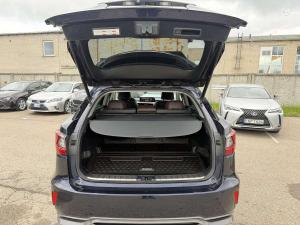 Blue Lexus RX 450h 2016 in Vilnius, with an engine capacity of 3.46 L and mileage of 175 thousand km for 26400 €, photo 17 on AUTOMOTO.COM.LV
