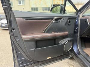 Blue Lexus RX 450h 2016 in Vilnius, with an engine capacity of 3.46 L and mileage of 175 thousand km for 26400 €, photo 26 on AUTOMOTO.COM.LV