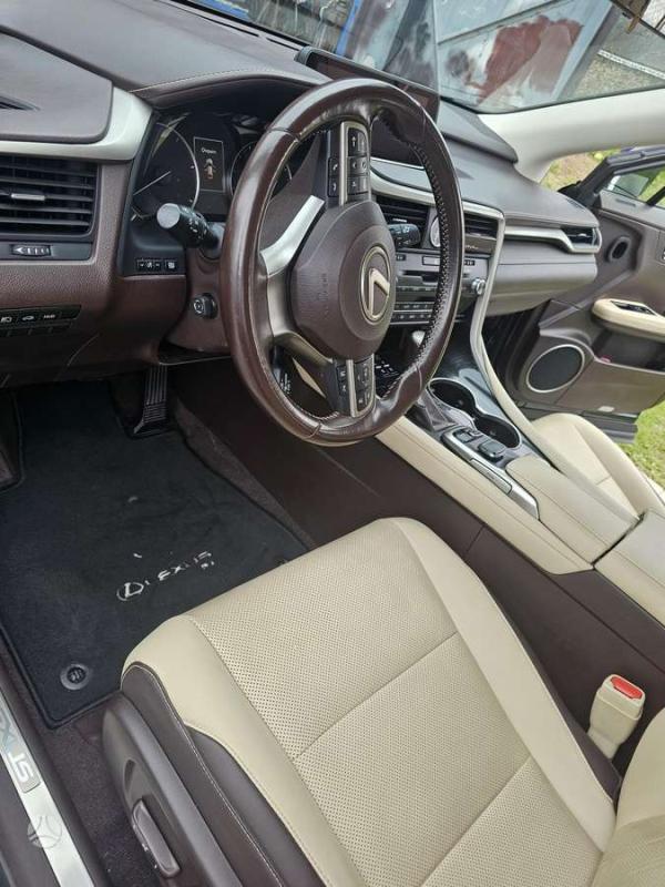 Zils Lexus RX 450h 2016 Viļņa, ar dzinēja tilpumu 3.46 L un nobraukumu 146 tūkst. km par 28500 €, foto 1 vietnē AUTOMOTO.COM.LV