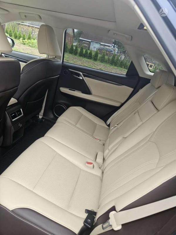 Zils Lexus RX 450h 2016 Viļņa, ar dzinēja tilpumu 3.46 L un nobraukumu 146 tūkst. km par 28500 €, foto 8 vietnē AUTOMOTO.COM.LV