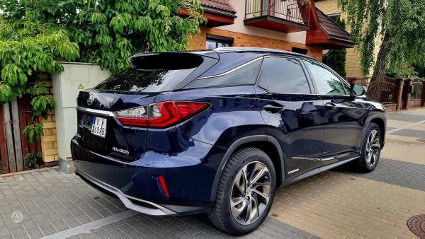 Zils Lexus RX 450h 2016 Viļņa, ar dzinēja tilpumu 3.46 L un nobraukumu 250 tūkst. km par 23200 €, foto 7 vietnē AUTOMOTO.COM.LV